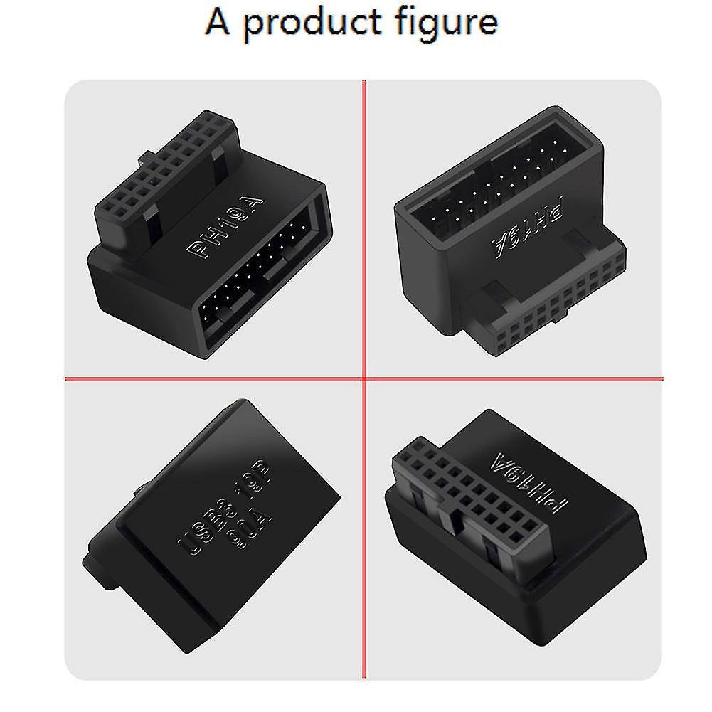 2pcs Ph19a Computer Mboard Er Usb3.0 19/20p Socket 90 De Converter Desktop Mboard | Fruugo UK