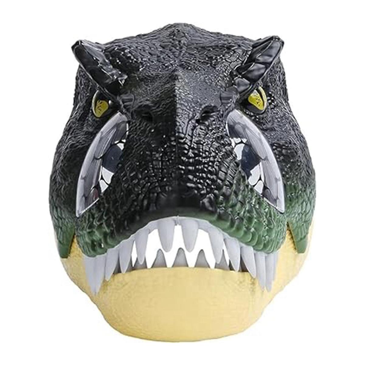 Dinosaur Mask Removable Jaw with 2 Claws, Role Play Toy with LED ...