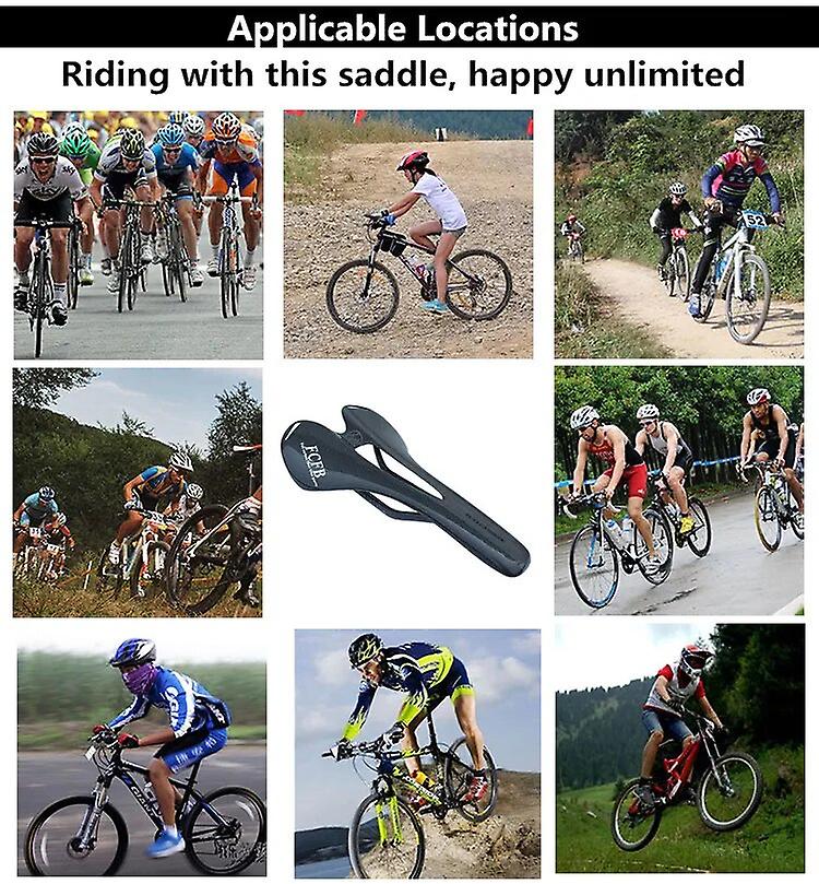 Ny design Full Carbon Fiber Road Cykel Sadel Road Mountain Mtb Cykling ...