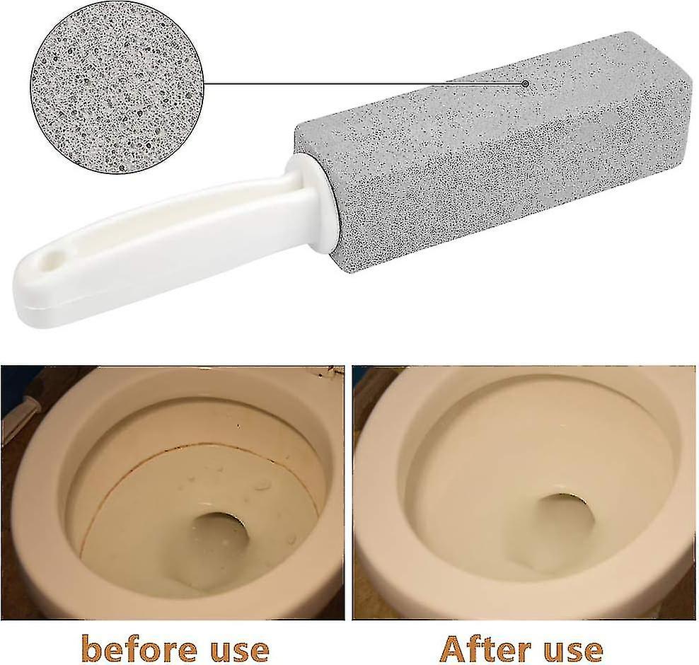 4 Pieces Pumice Stone Toilet Cleaner With Handle - Toilet Pumice Stone ...