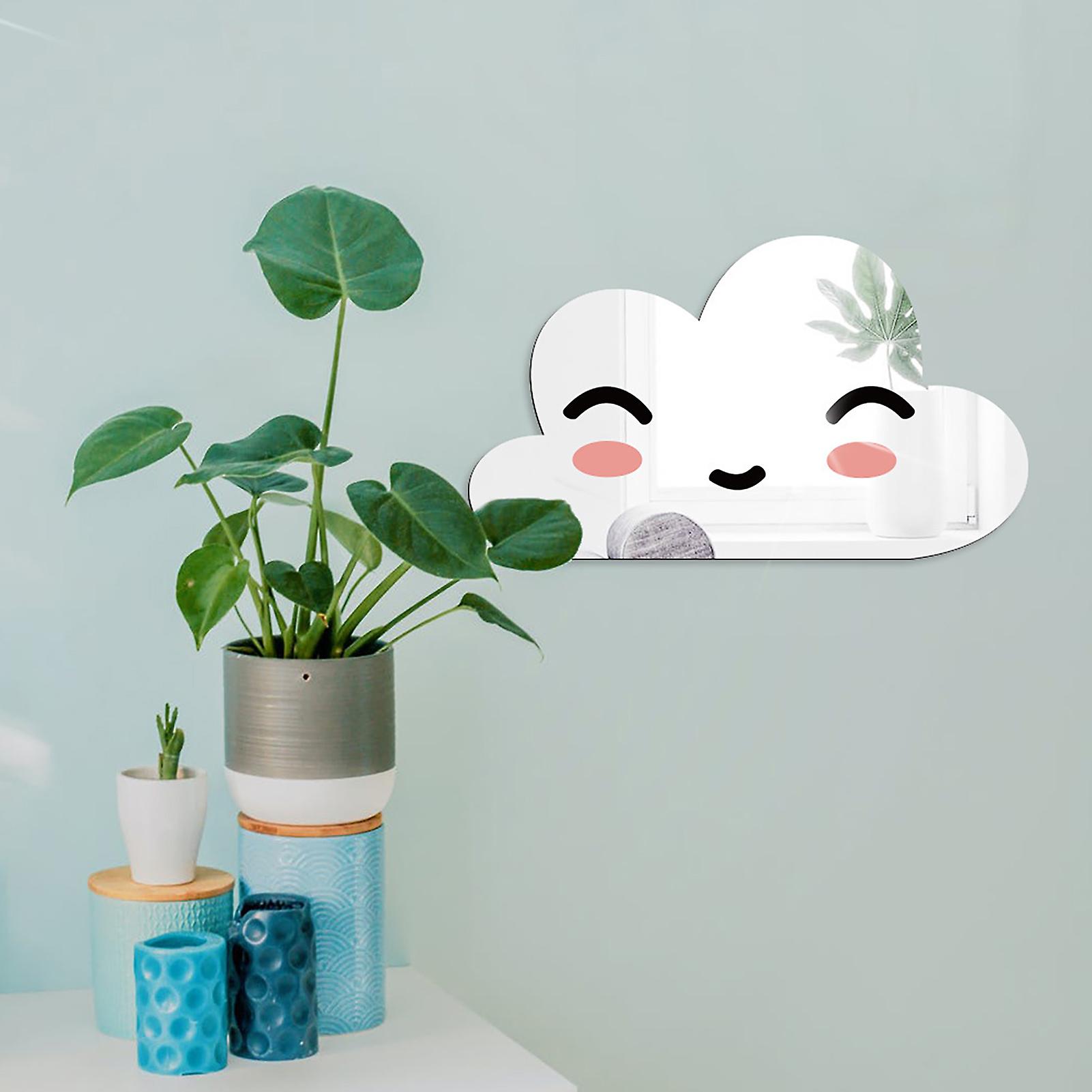 Mirror Stickers Nordic Style Decorative Animal Cartoon Print Nordic 3D ...