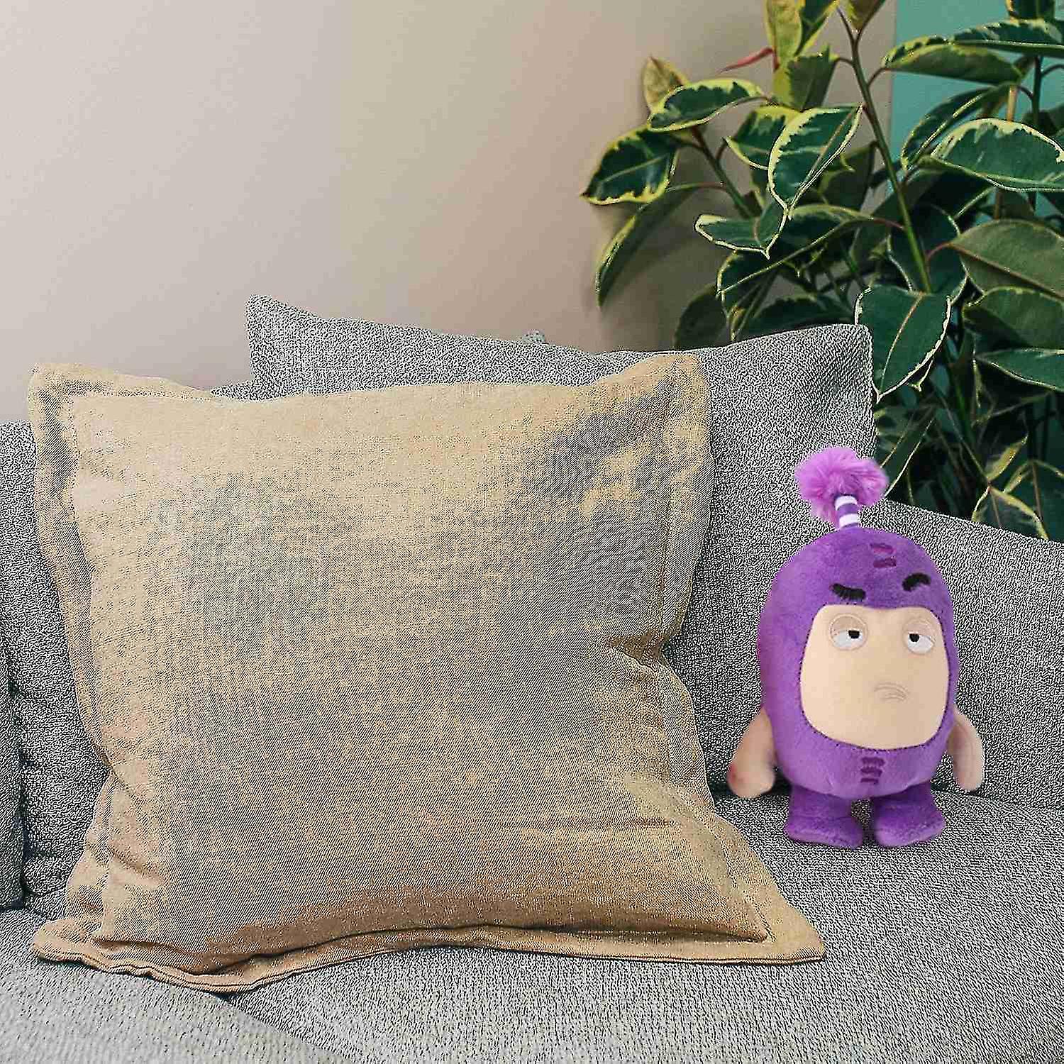 Plysch Oddbods Tecknade leksaker Dockor Mjuk Söt Pogo Nya 18cm Bubblor ...