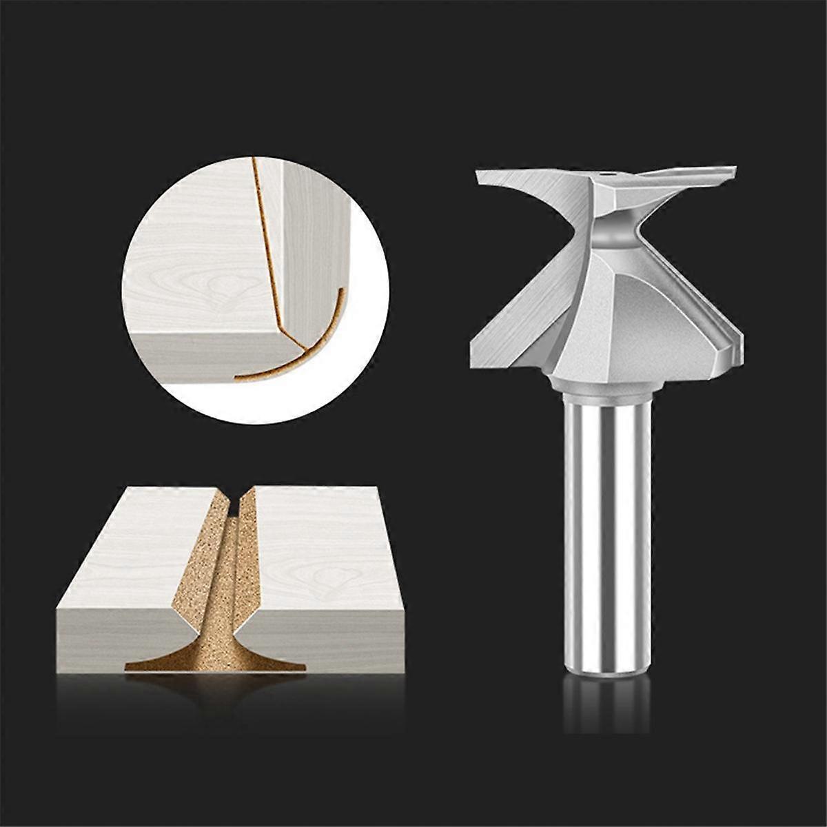 R18/R30 1/2-Inch Shank Woodworking Router Bit Double Flute Router Bits ...