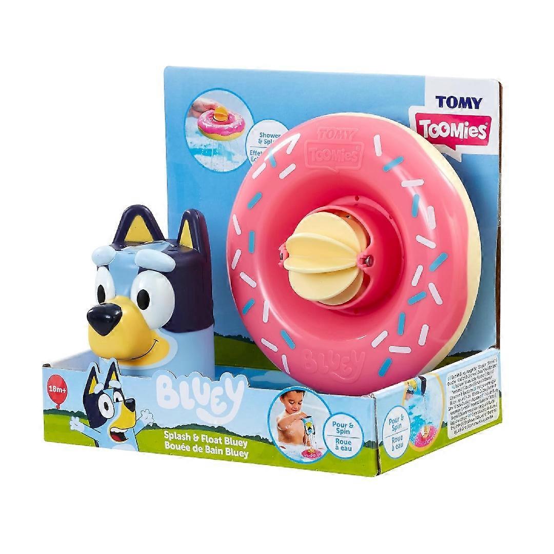 Bluey Splash and Float Bluey - Bath Toy Pourer Cup and Water Wheel ...