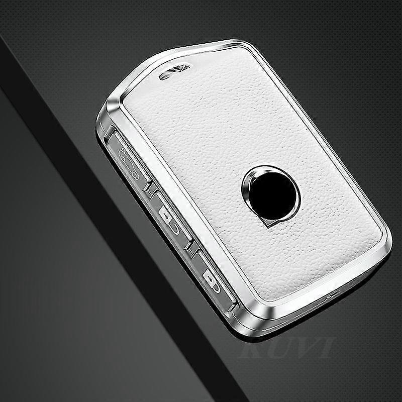Metal Leather Car Remote Key Case Cover Shell For Volvo S60 S90 Xc40 ...