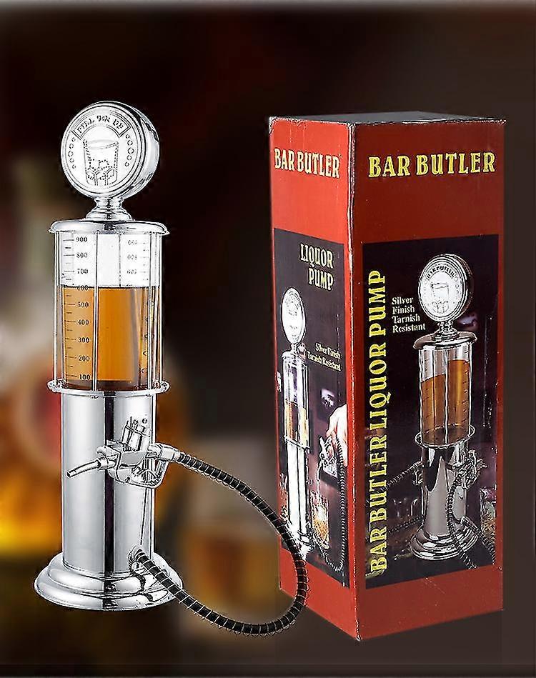 Retro Nostalgia Chrome Design Drink Dispenser, Bar Pressure Pump, with ...