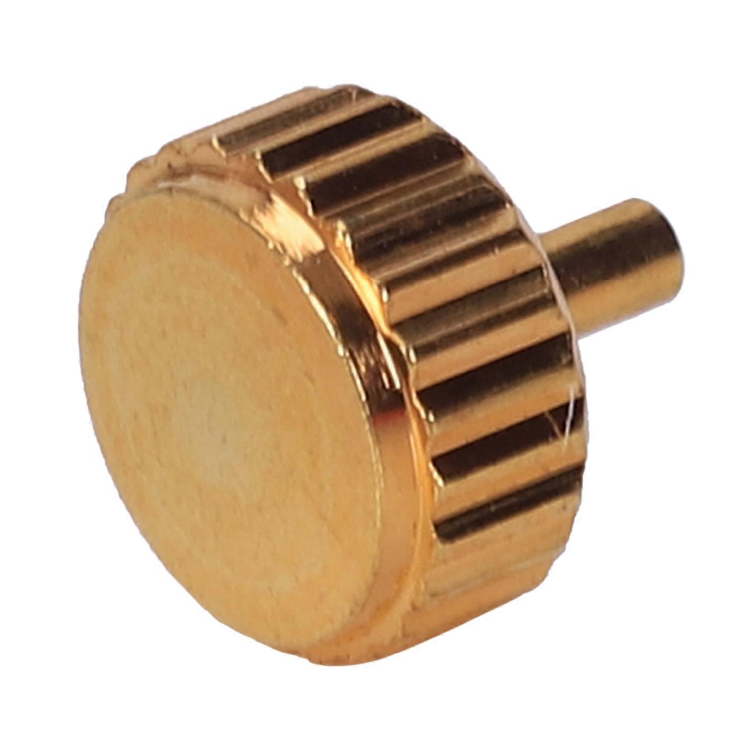 Waterproof Watch Crown Parts Replacement Assorted Gold & Silver Dome ...