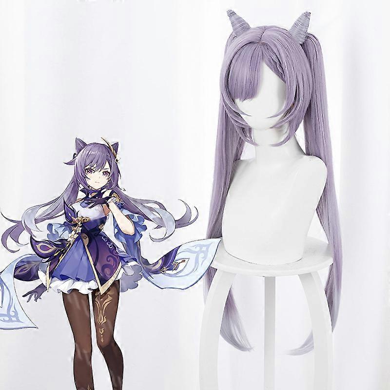 Keqing Cosplay Costume Game Genshin Impact Cosplay Ke Qing Uniform ...