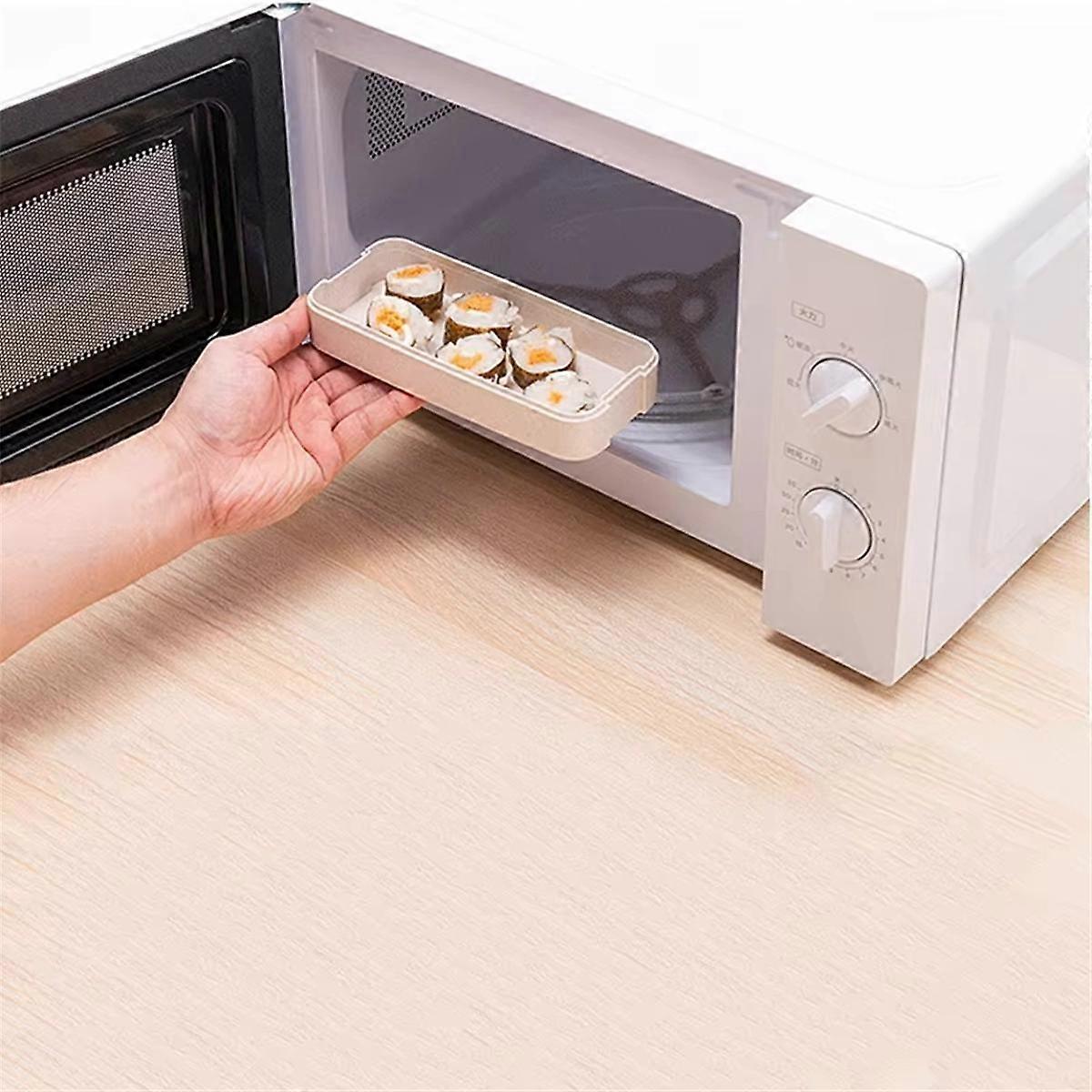 Three-Layer Lunch Box Bento Box Outdoor Lunch Box Microwaveable with ...