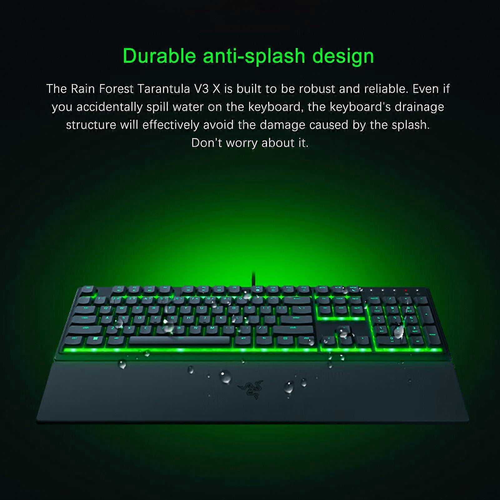 Razer V3X 104 Keys Gaming Keyboard Razer Chroma RGB USB Wired Keyboard ...