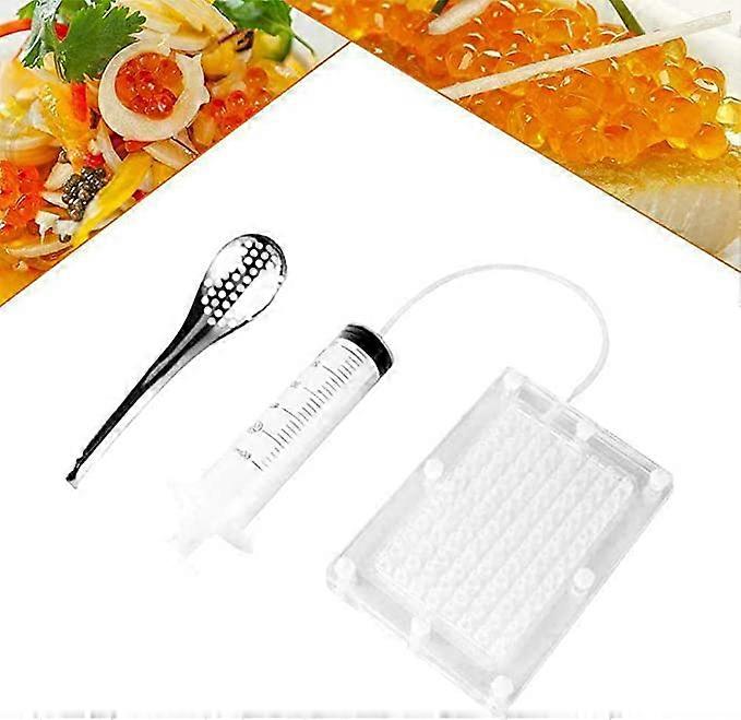 Caviar Bead Shaping Tool, Caviar Maker, Catering Set with Spoon and ...