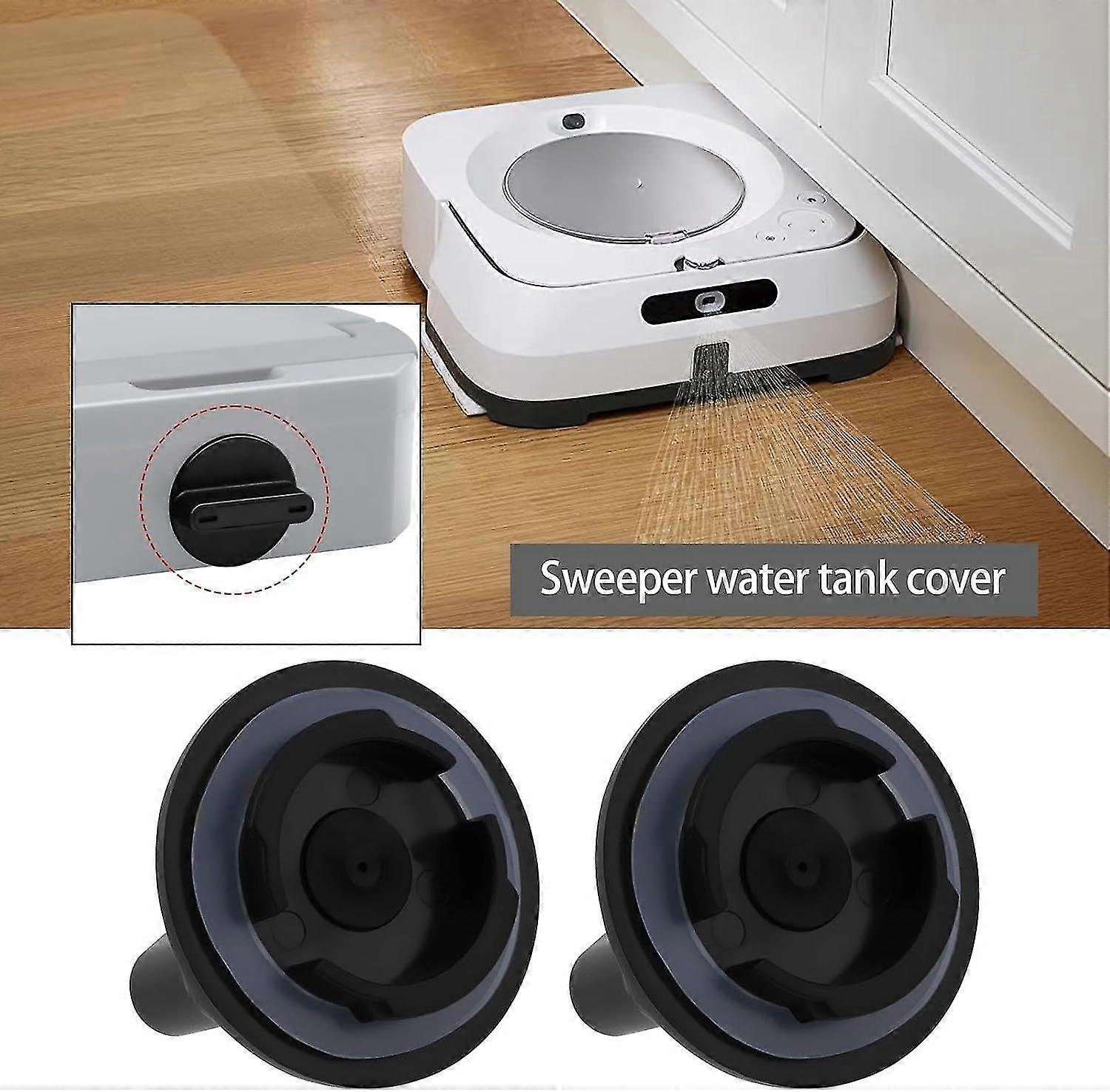 2 Pieces Water Tank Cover with Leak-Proof O-Ring Compatible with Irobot ...