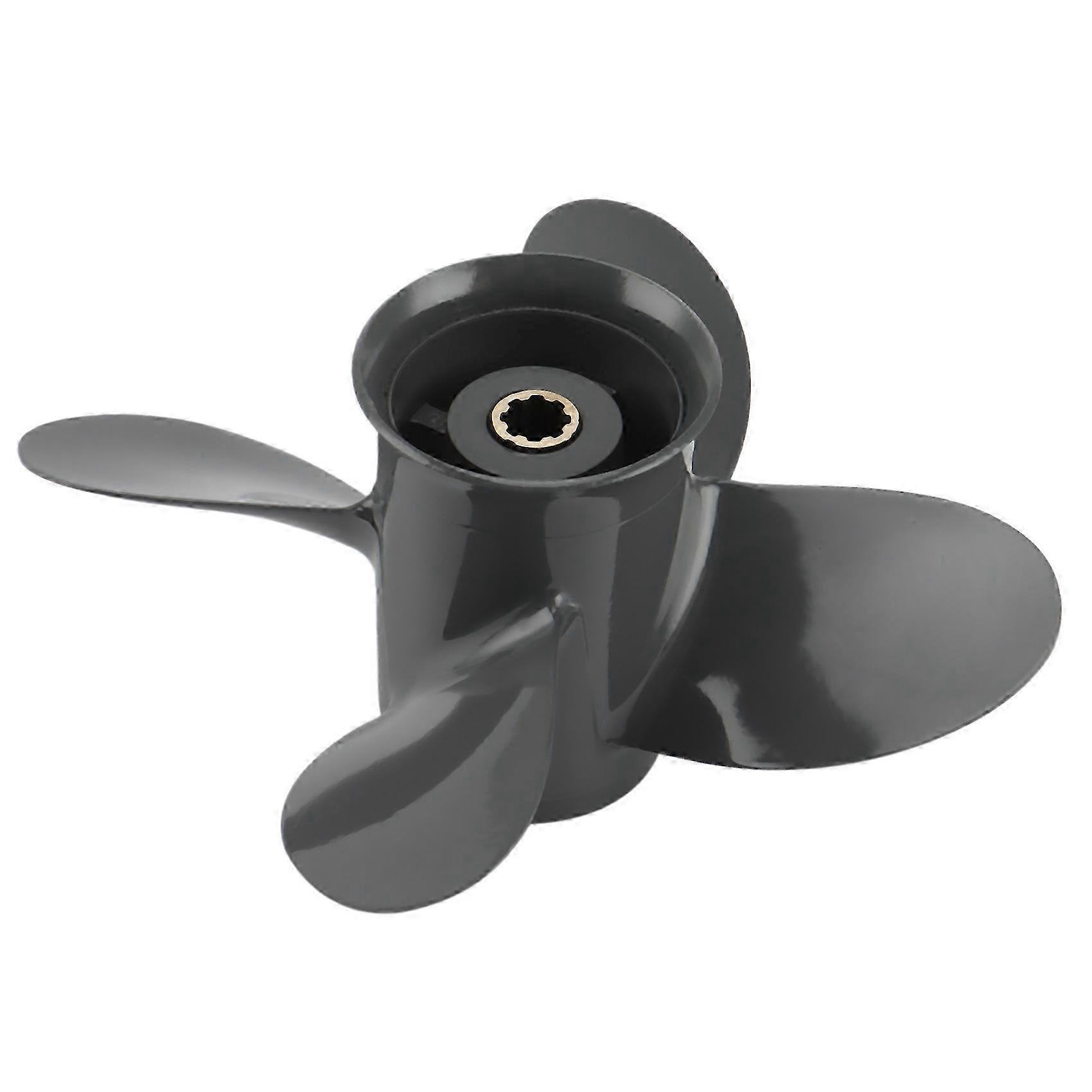 Propeller 4 Blade 9 1/4X10 for and Outboard BF8D/BF9.9D BF9.9/BF15A BF15D/BF20 8 Splines 58134 ...