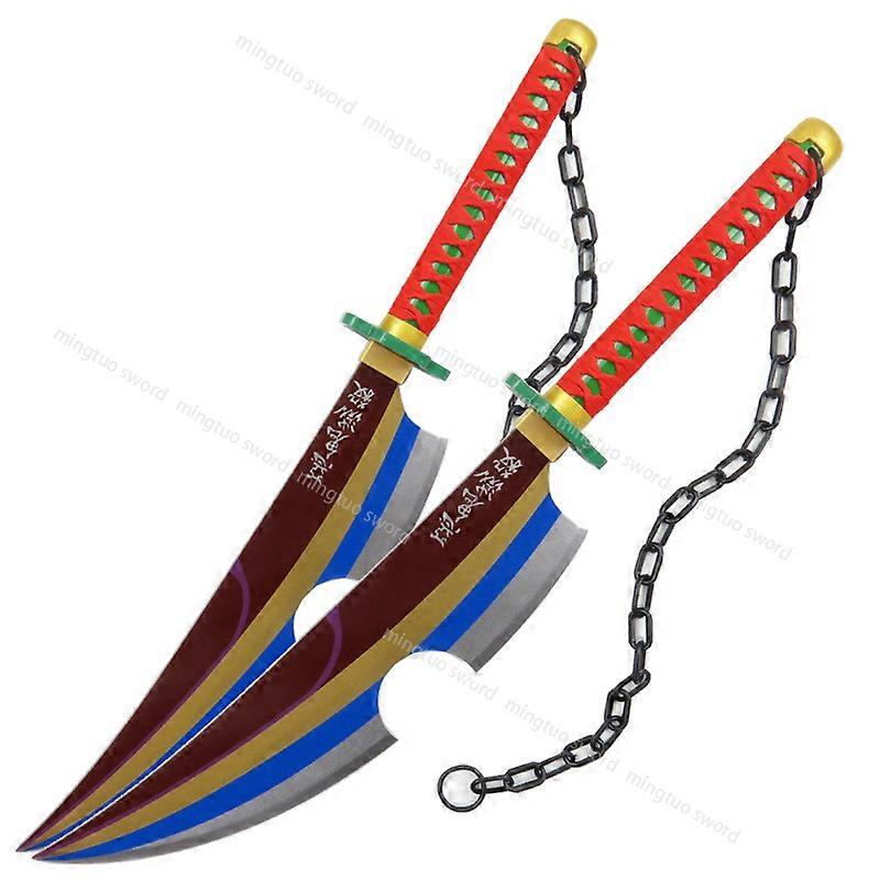 104cm Demon Slayer Sword 1:1 Nichirin Swords Bamboo Blade Kimetsu no ...