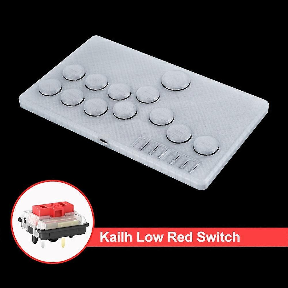 Mini Hitbox Buttons Flatbox Arcade Fight Stick Kailh Switch Arcade Game ...