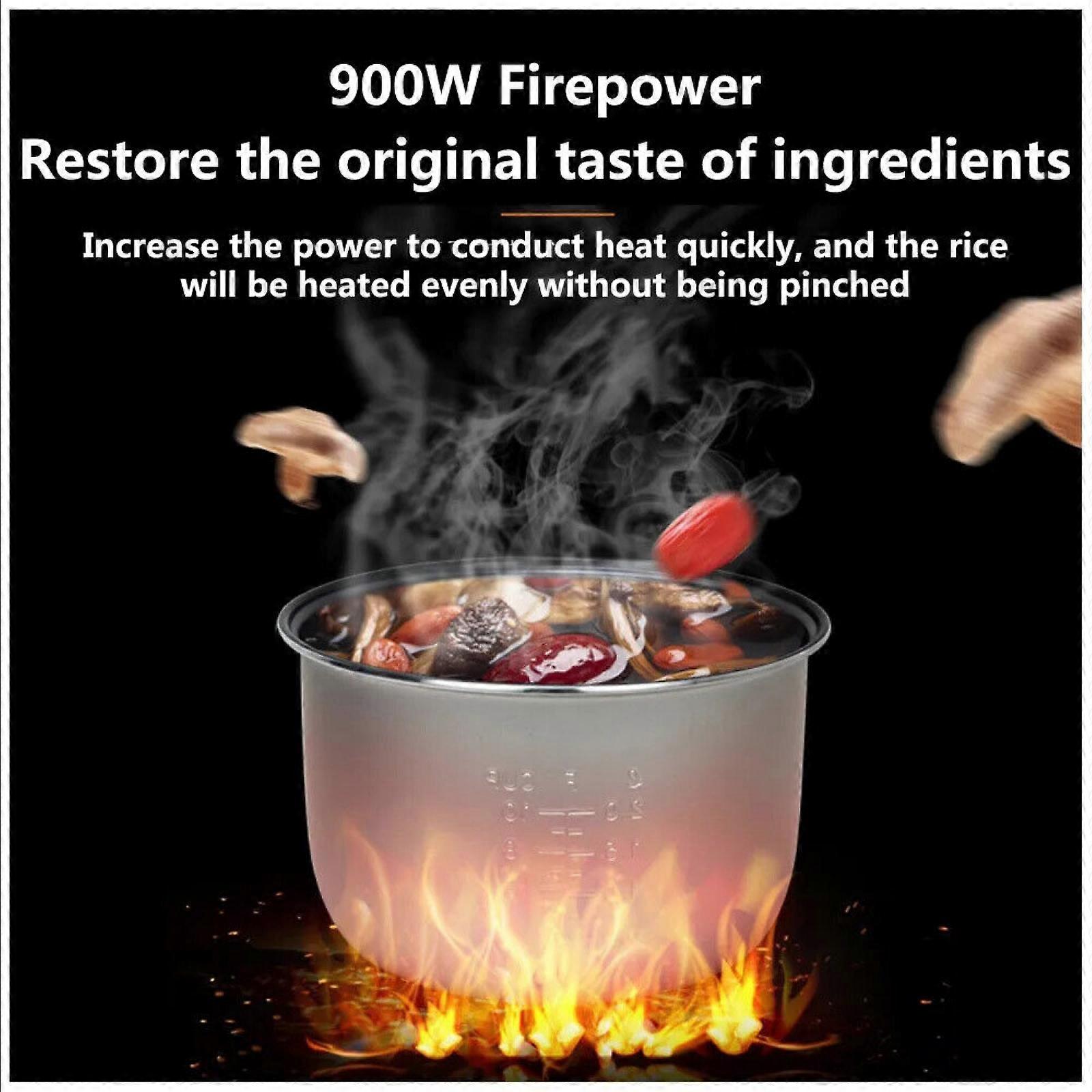 5L Intelligent Rice Cooker 900W Electric Rice Steamer For Family with ...