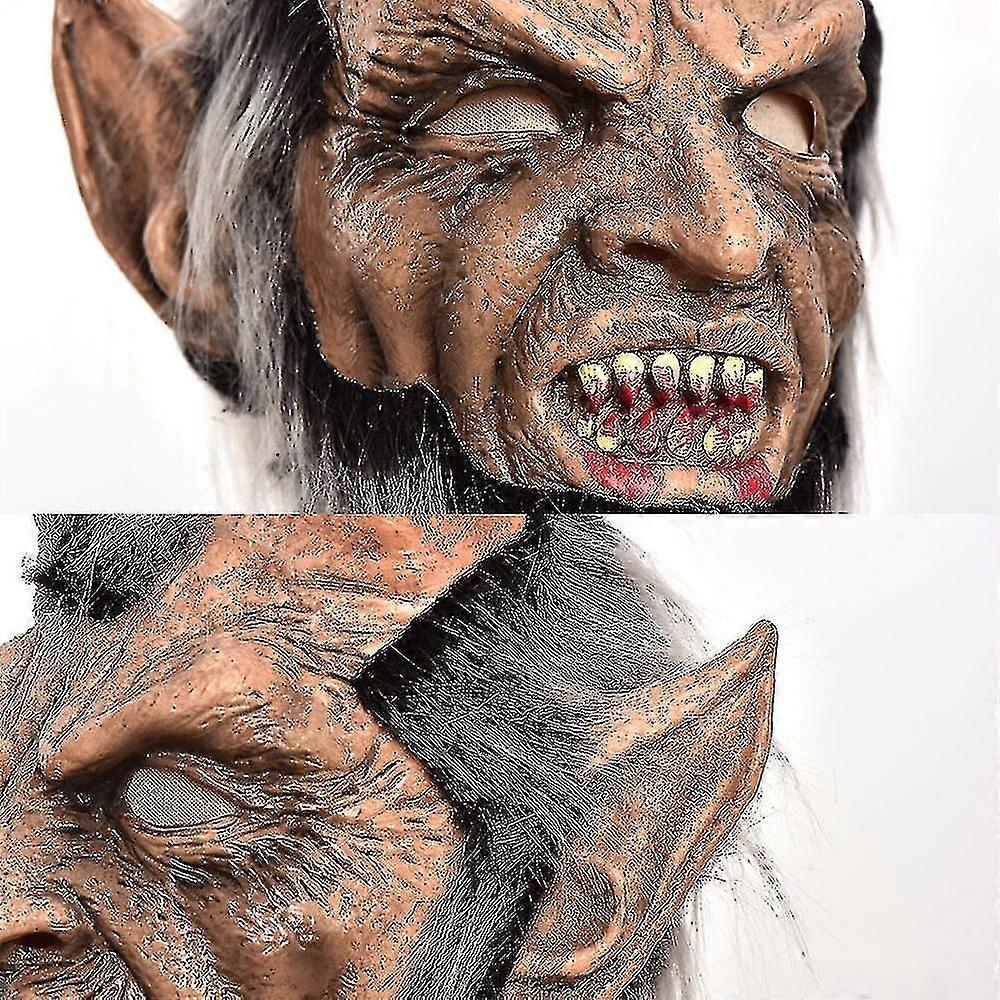 Lucifer Face Mask Devil Cosplay Masks Anime Halloween Demon Latex ...