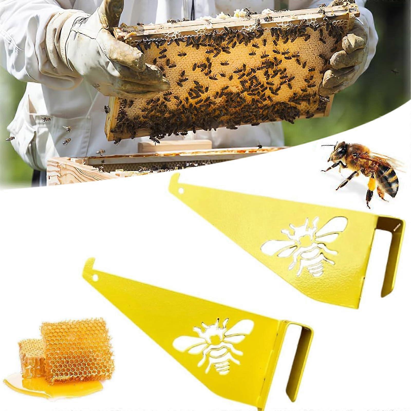 Beehive Inspection Bracket,2pcs Beehive Frame Holder,Stainless Steel ...