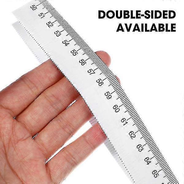 100 Pcs Paper Tapes Measure Disposable Paper Measuring Tapes Double ...