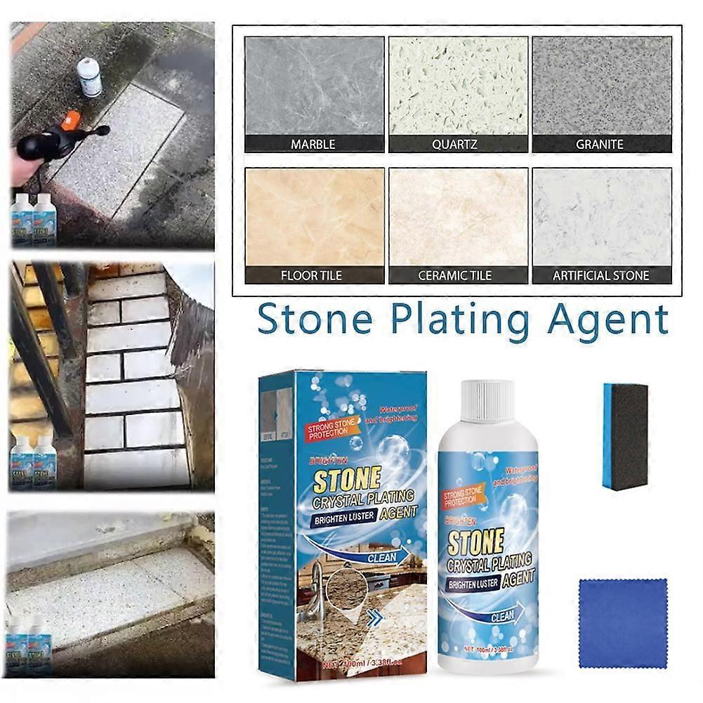 Stone Crystal Plating Agent Stonework Polishing &Coating, Marble ...
