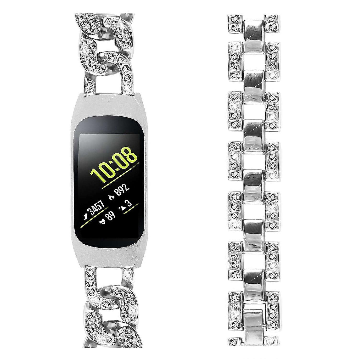 Type C Watch Band for Samsung Galaxy Fit-e SM-R375 ,Bling Rhinestone ...
