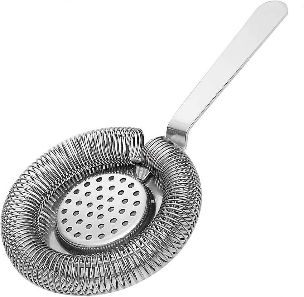 Round Cocktail Strainer - Professional Stainless Steel Hawthorne ...