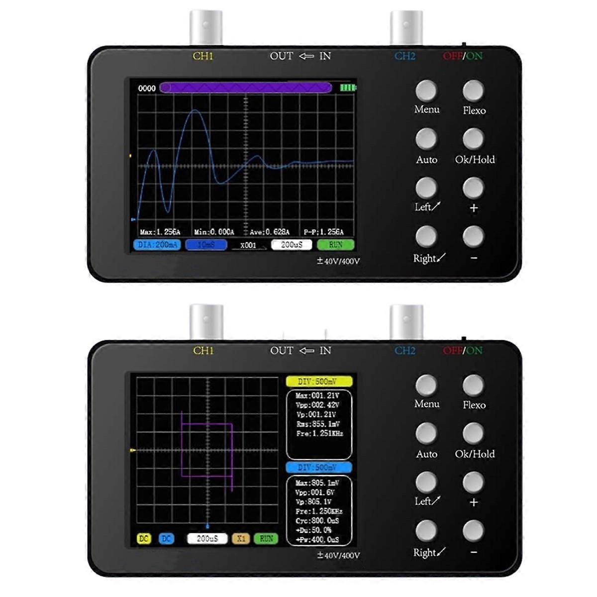 Digital Oscilloscope Dual-Channel 50M Sampling Rate 10M Analogue ...