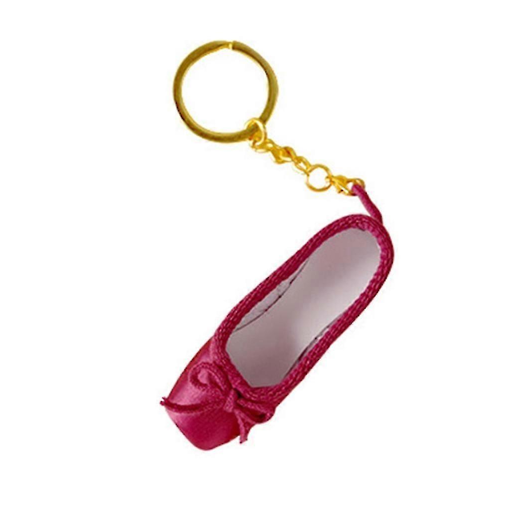 Handmade Mini Satin Ballet Pointe Shoes Keychain & Charm Gift for ...