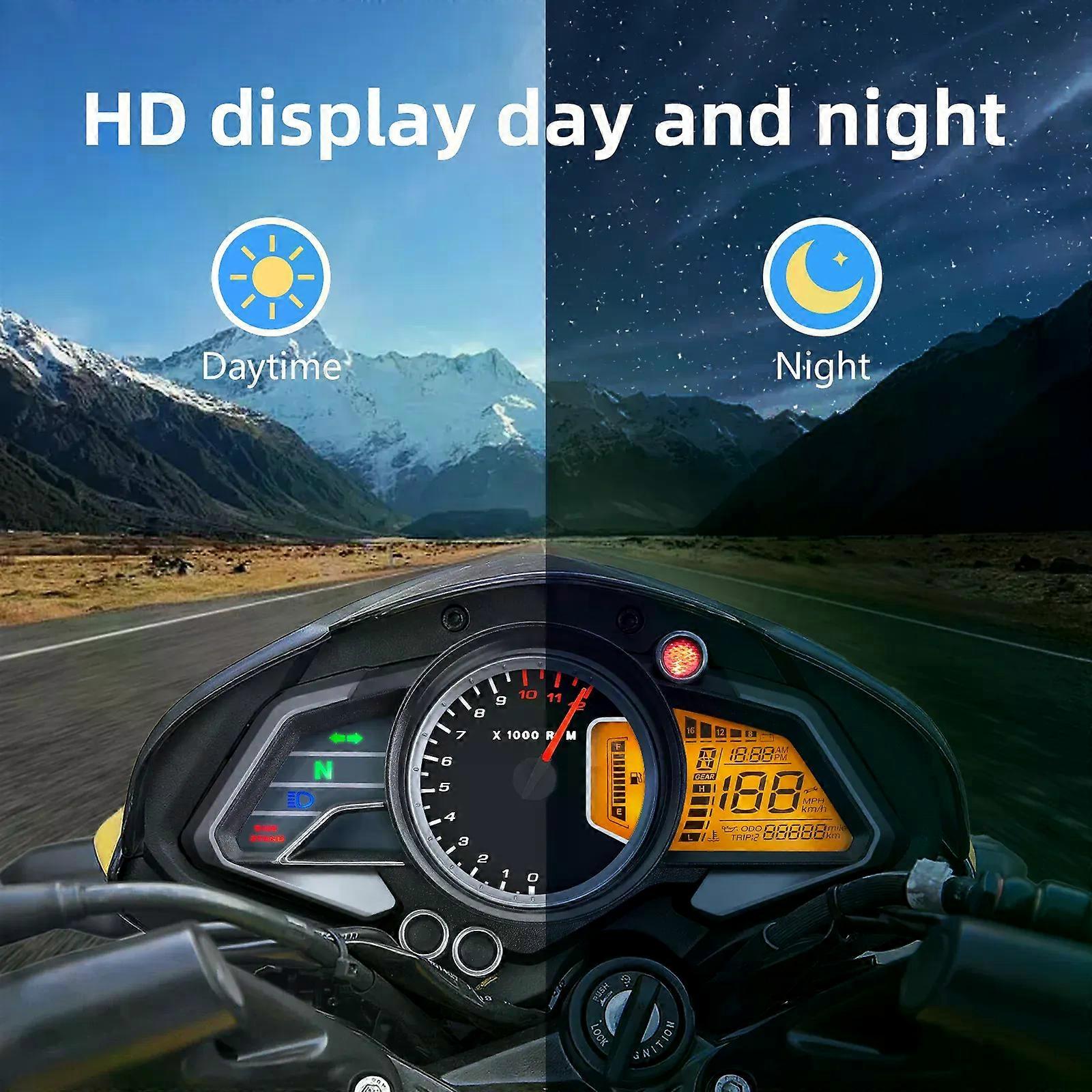 For Bajaj pulsar 135 150 160 180 200NS 2015-2018 Tachometer Digital ...