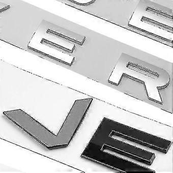 3d Abs Logo Range Rover Letters Emblem Sticker Car Front Hood Badge For ...