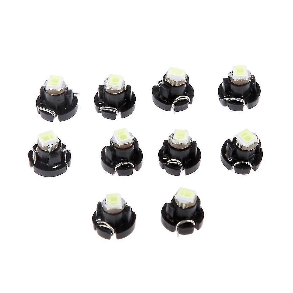 10x White Neo Wedge T3 1SMD 5050 LED Car Light Bulbs Climate Control ...