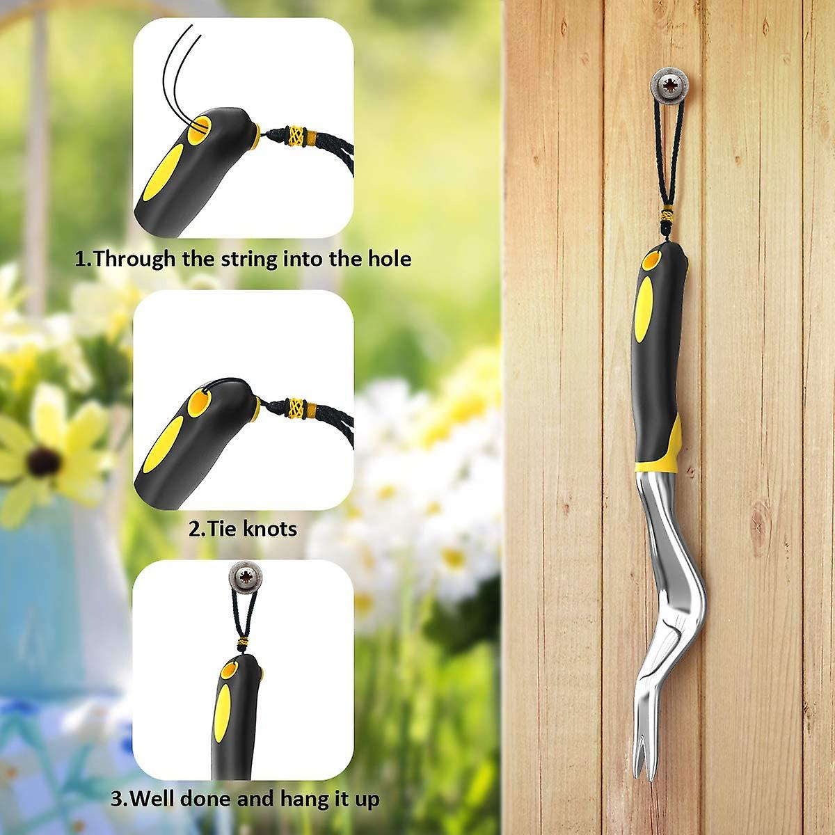 Garden Hand Weeder, Dandelion Digger Weeding Removal Tool Ergonomic ...