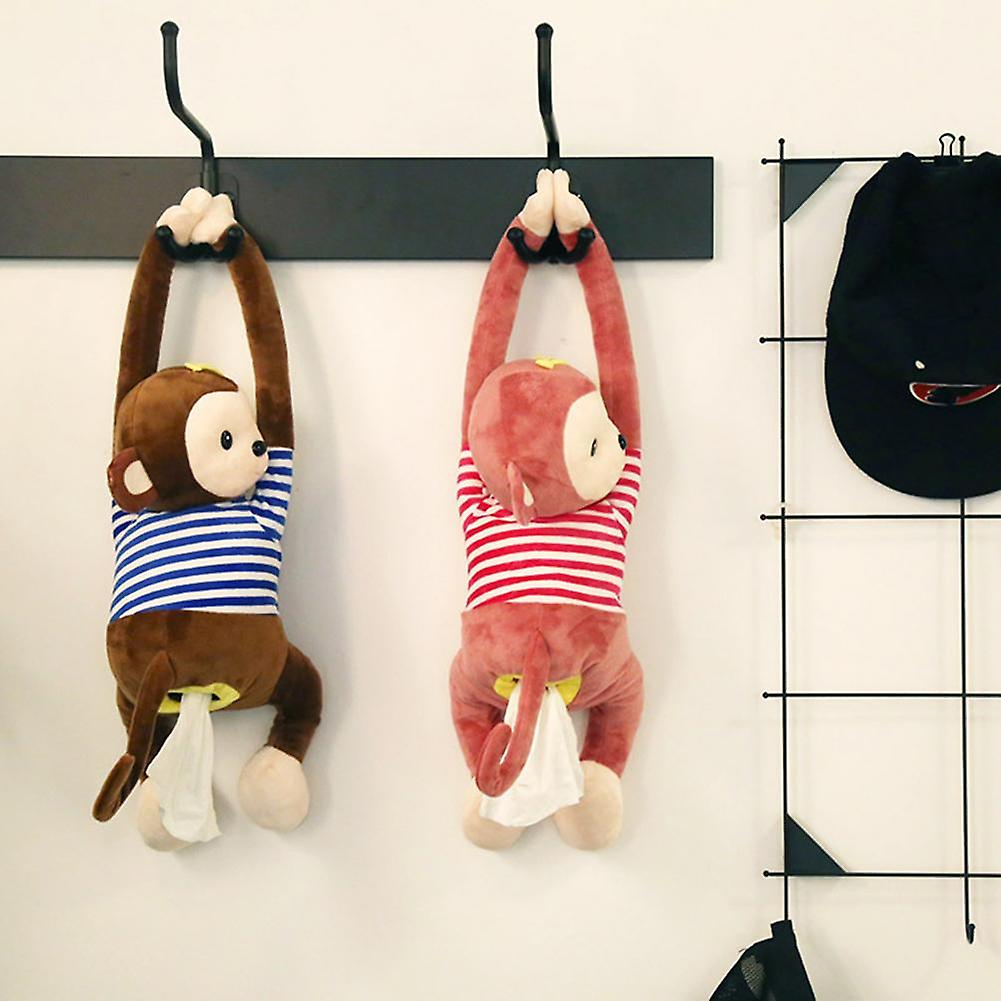 Creative Cute Cartoon Monkey Home Office Car Hanging Paper Napkin ...