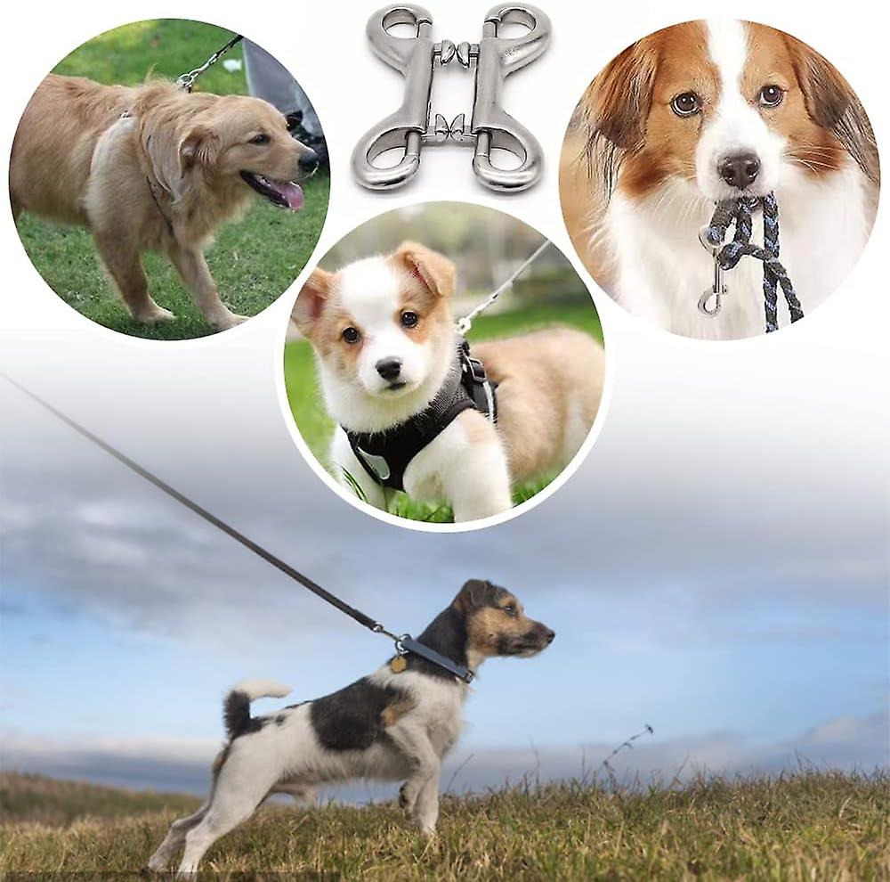 2-piece Double Ended Bolt Snap Hooks - Durable Trigger Snaps For Pets ...