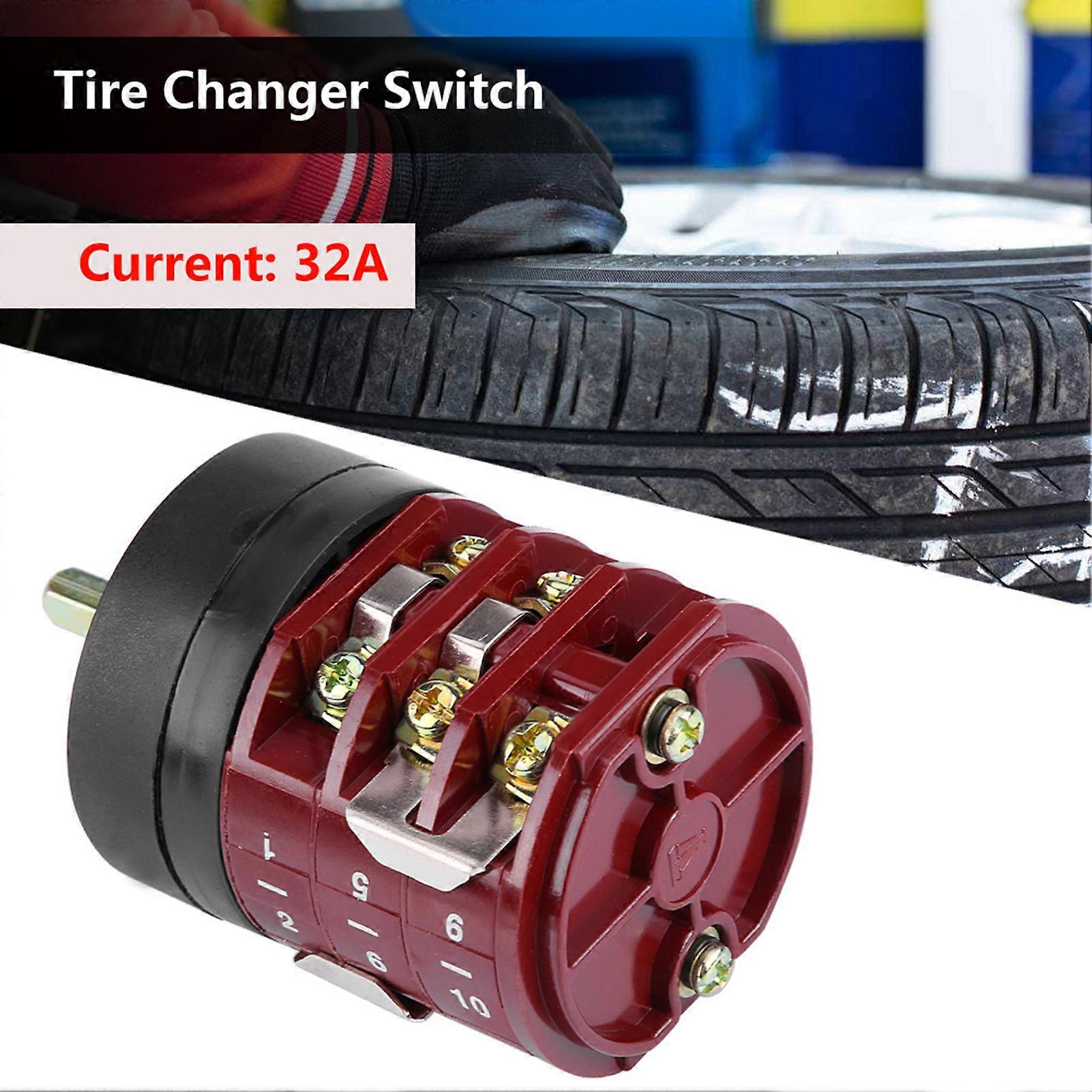 220V/380V 32A Tire Changer Machine Motor Forward Reverse Switch Turn ...