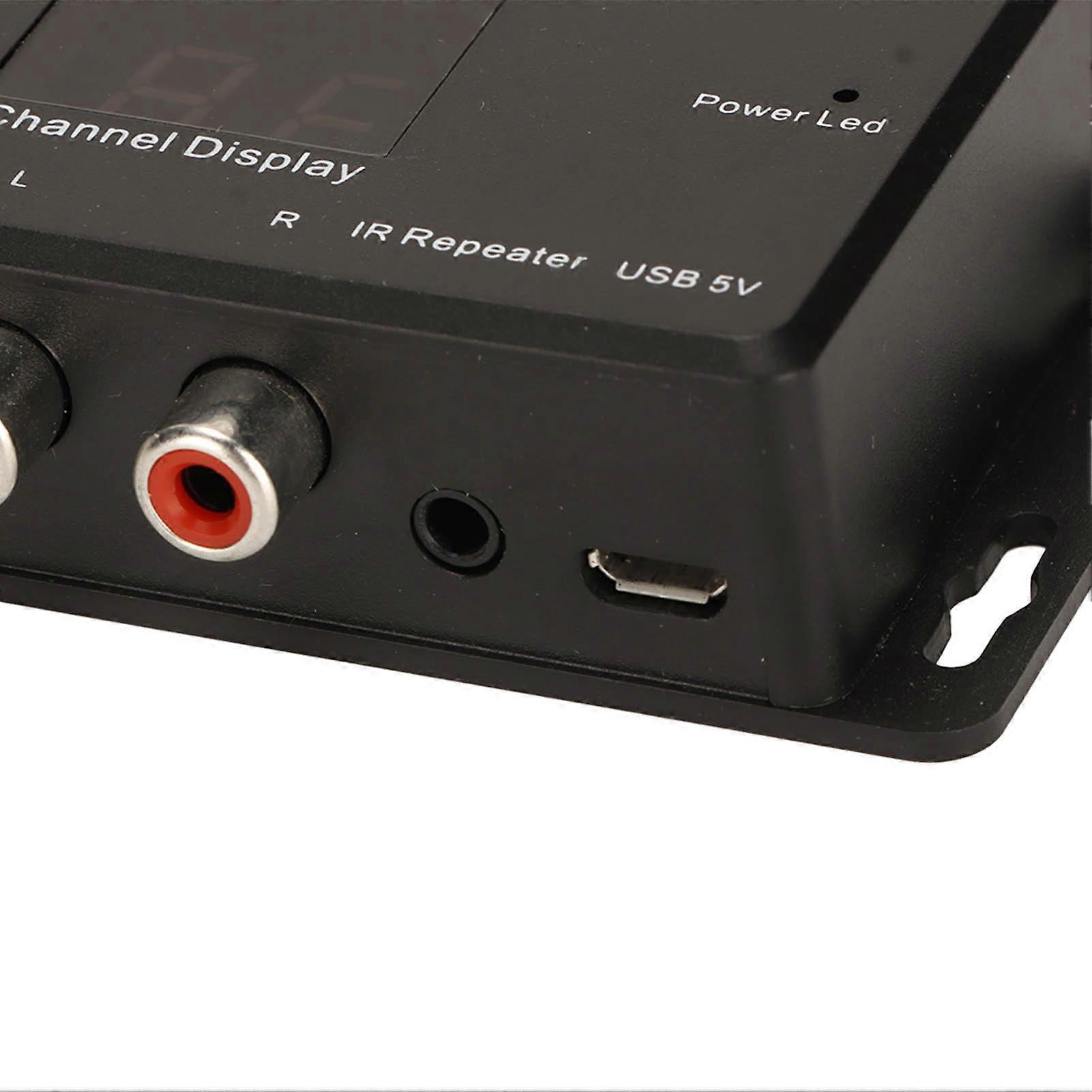 RF Modulator Professional AV to RF Convertor with IR Repeater for Set ...