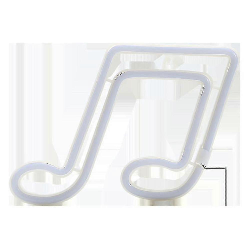 Musical Note Neon Light Modeling Lighting Room Decoration Lights ...