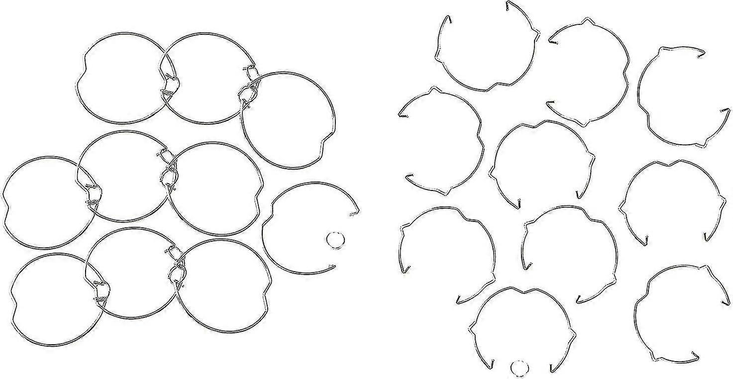 Pack Of 30 Gu10 Mr16 Retaining Spring Rings Clips 50mm Diameter ...