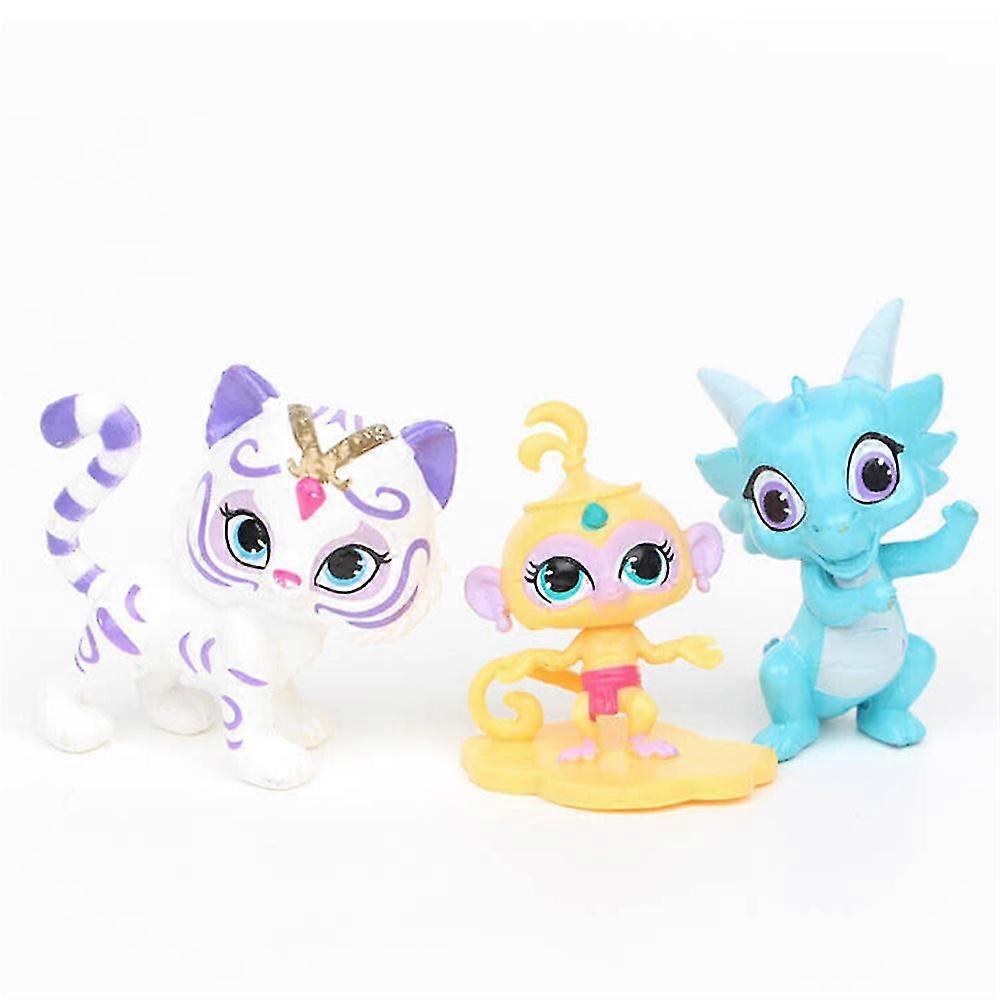 12PCS Shimmer And Shine Leah Zac Kaz Tala Nahal Figures Toy Figurine ...