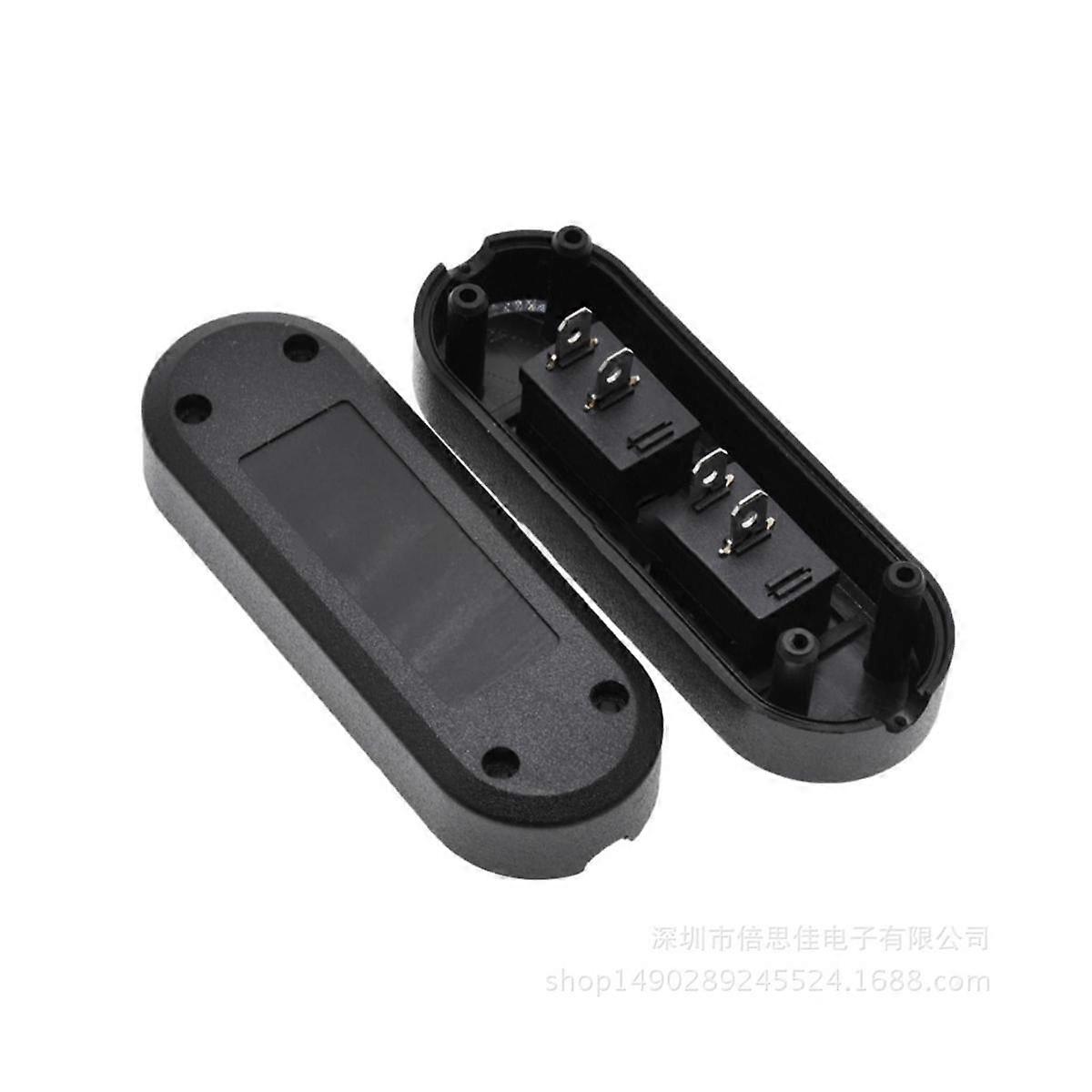 Embedded Wire Switch Black Duplex Switch Straight-Through Rocker Switch ...