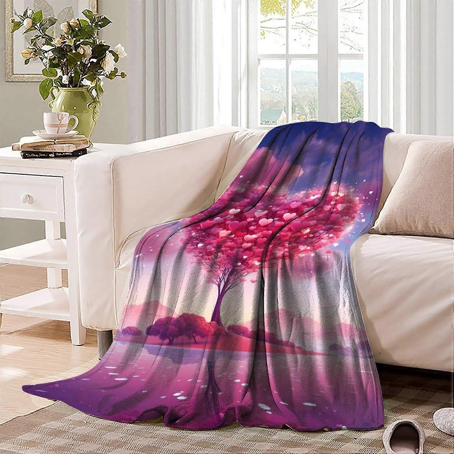 romantiskt hjärta rött hjärta filt fleecefilt, kashmir känsla kram filt ...