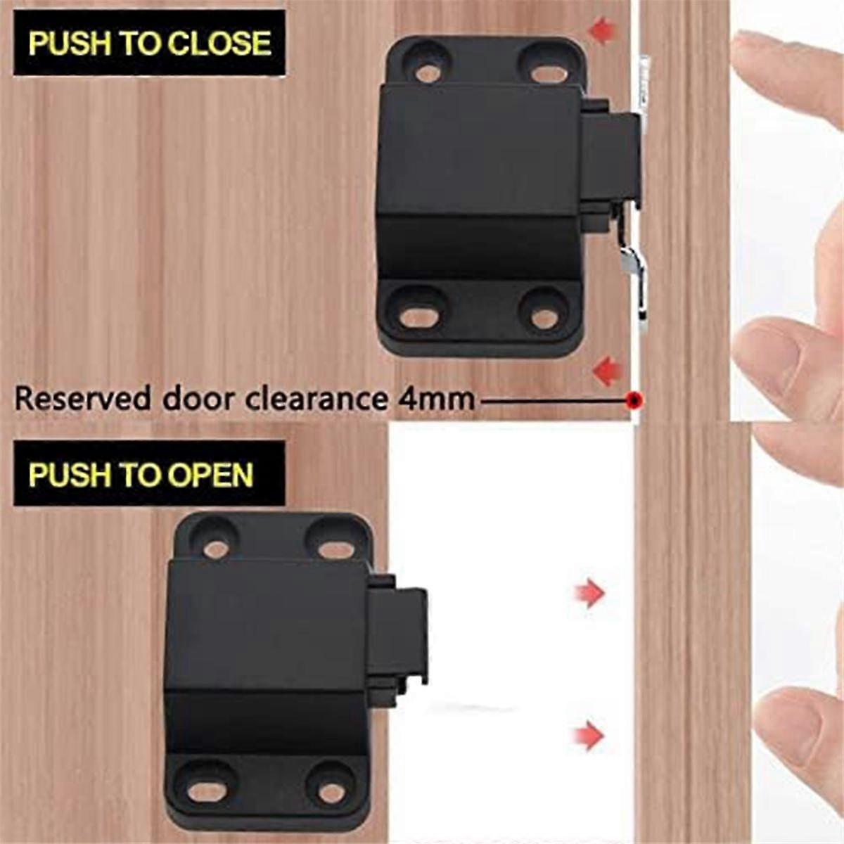 Self Closing Push Door Latches Hardware Kitchen Cabinet Push Latches ...