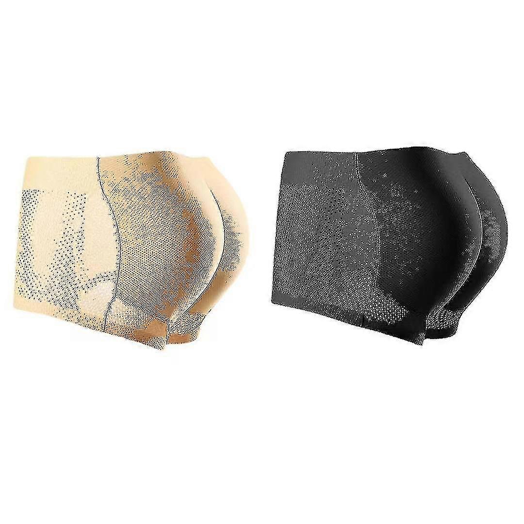 Men's Padded Underwear Body Shaper Hip Enhance Panties Shorts Sexy ...