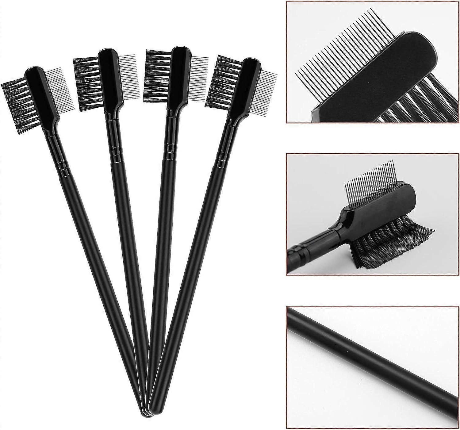 4 Pieces Multifunctional Pet Grooming Comb Dog Flea Comb Double Sided ...