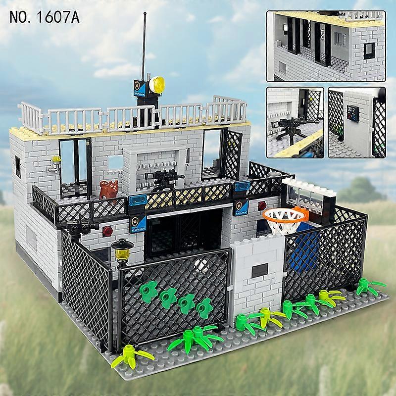 Creative Simulation Prison Model Basketball Court Basketball Game DIY ...