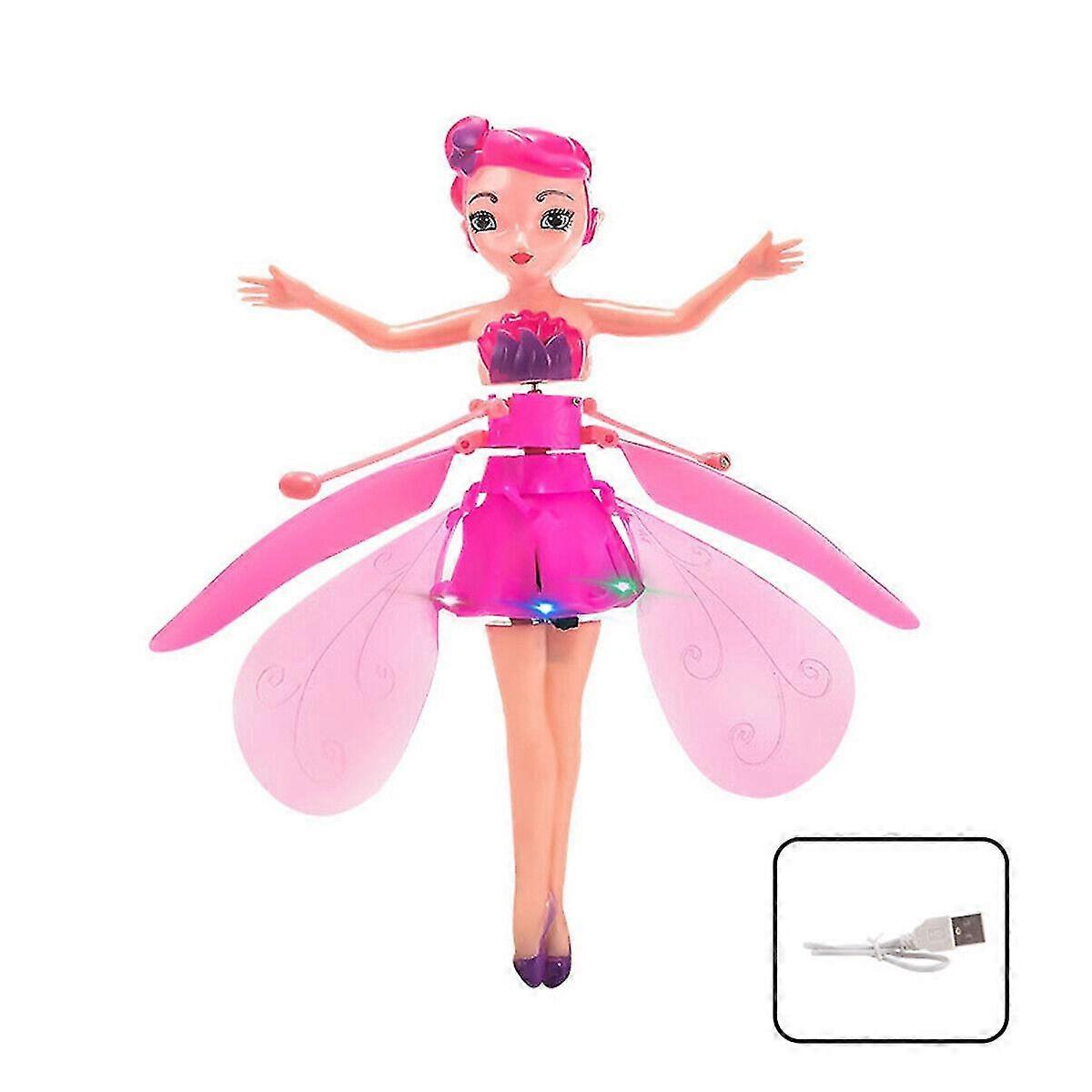 Flying Fairy Princess Dolls Magic Infrared Induction Control Girl Toy ...