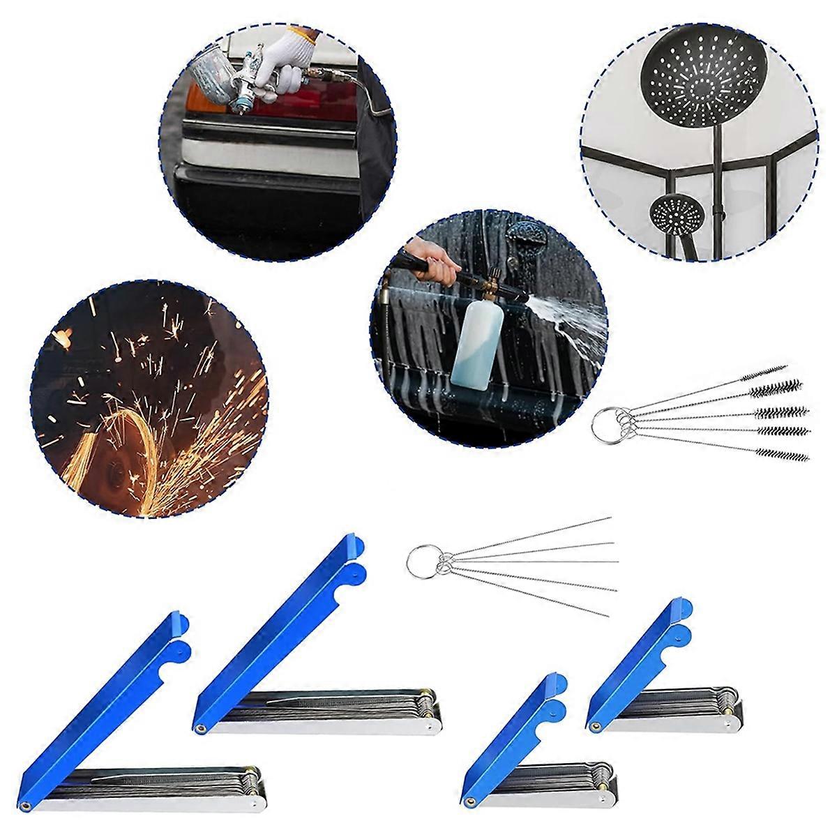 4Pcs Orifice Cleaning Tool, Cutting Torch Tip Cleaner Tool Kit Welding ...