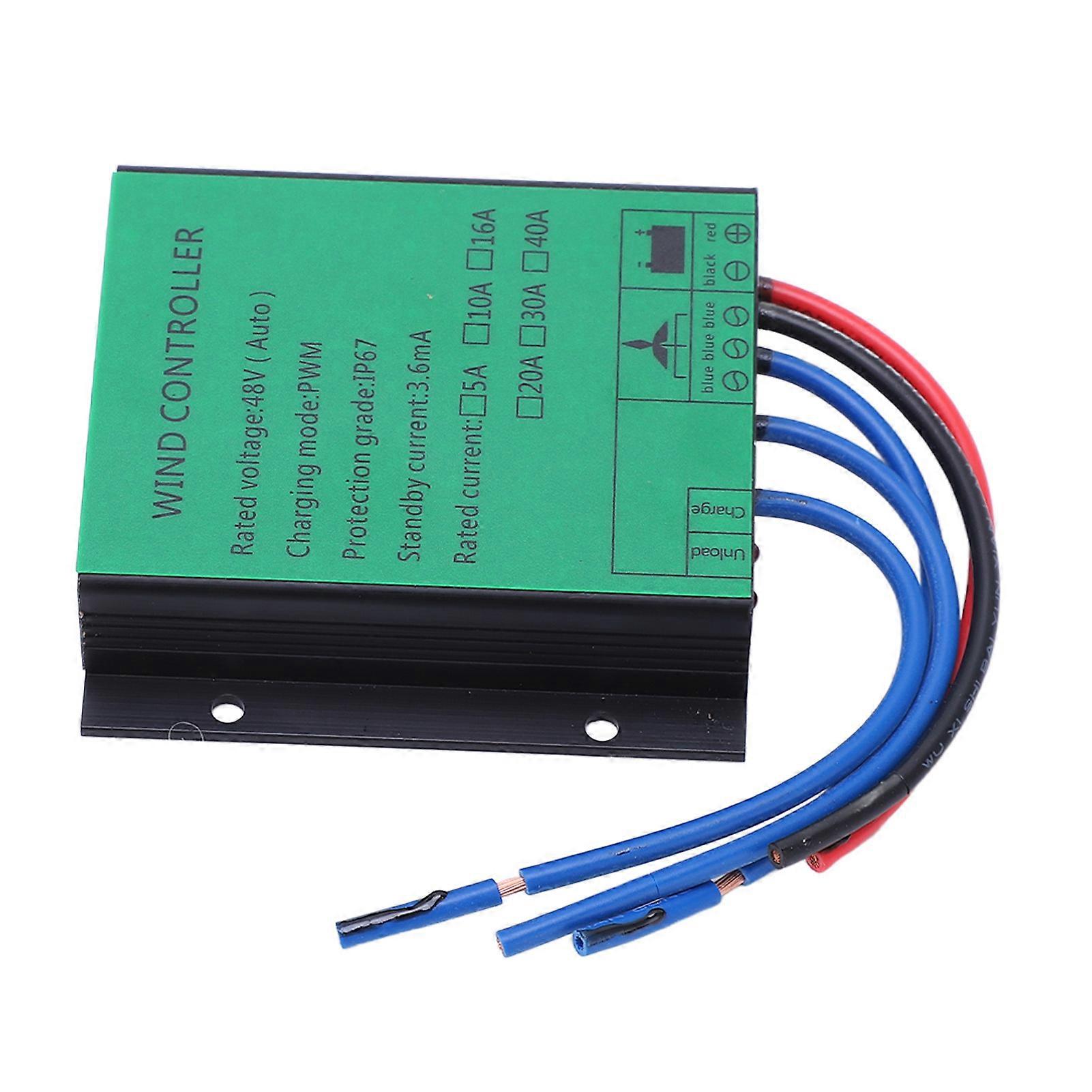 Wind Turbine Generator Controller 1000W Efficient PWM Charging IP67 LED ...