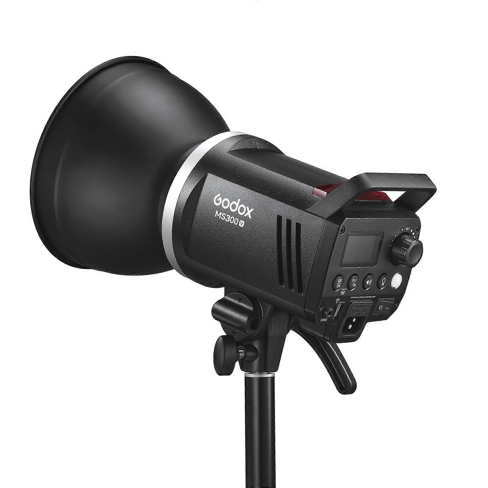 Godox MS300-V Studio Flash Light 300Ws Bowens Mount Strobe Light with ...