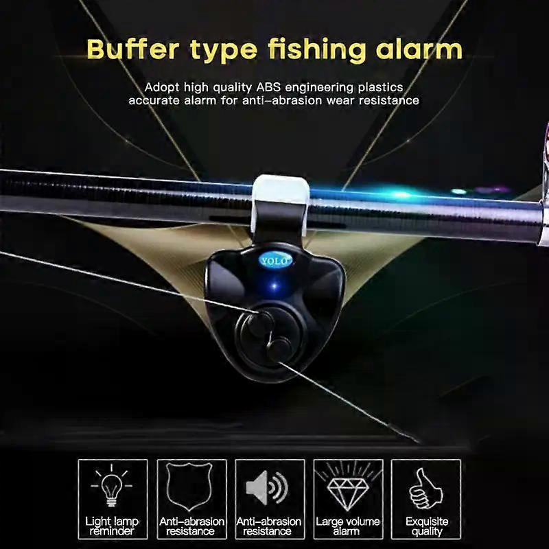 Fishing Alarm Fish Bite Alarm Loud Sound Bell Clip On Fishing Rod ...